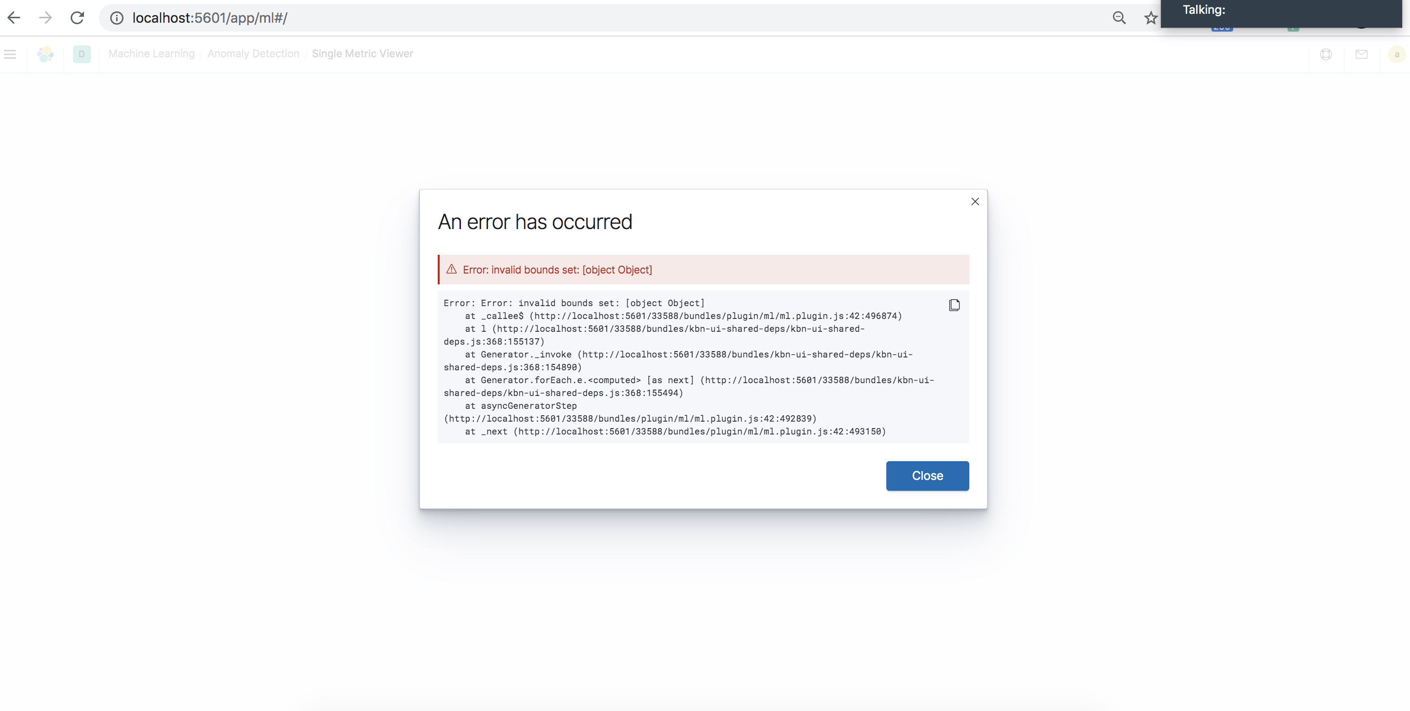 [APM] Errors when linking from service map to ML · Issue #73755 · elastic/kibana · GitHub