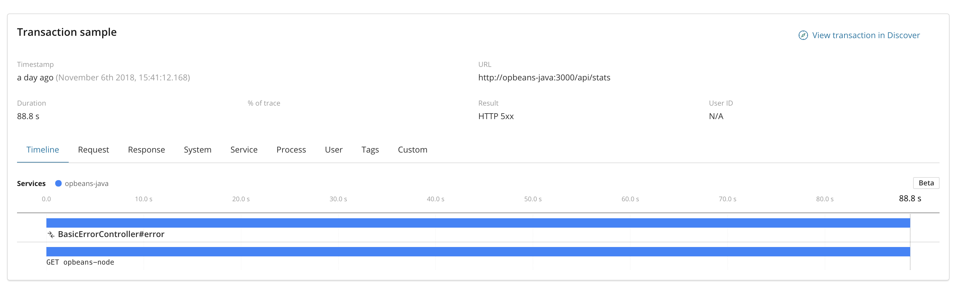 [APM] Handle missing `parent.id` in the Transaction sample header · Issue #25286 · elastic ...