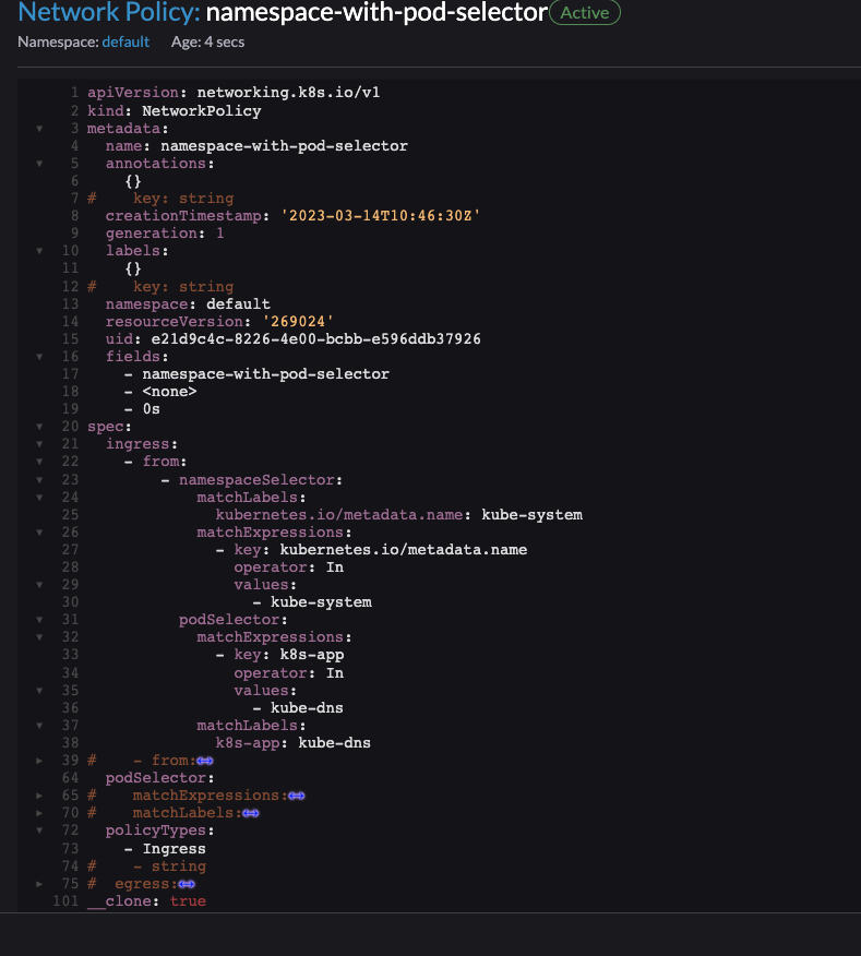 Automation: Network policy showing multiple sources improperly as separate items in an array ...