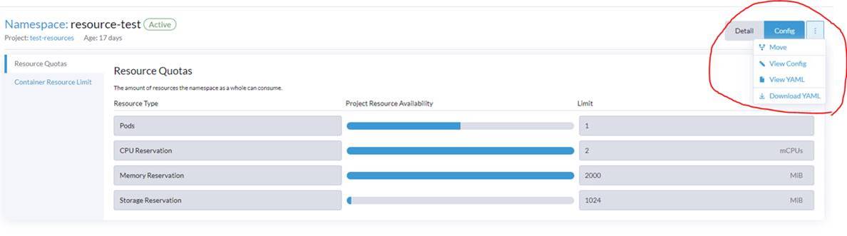 Resource Quota · Issue #661 · rancher/qa-tasks · GitHub