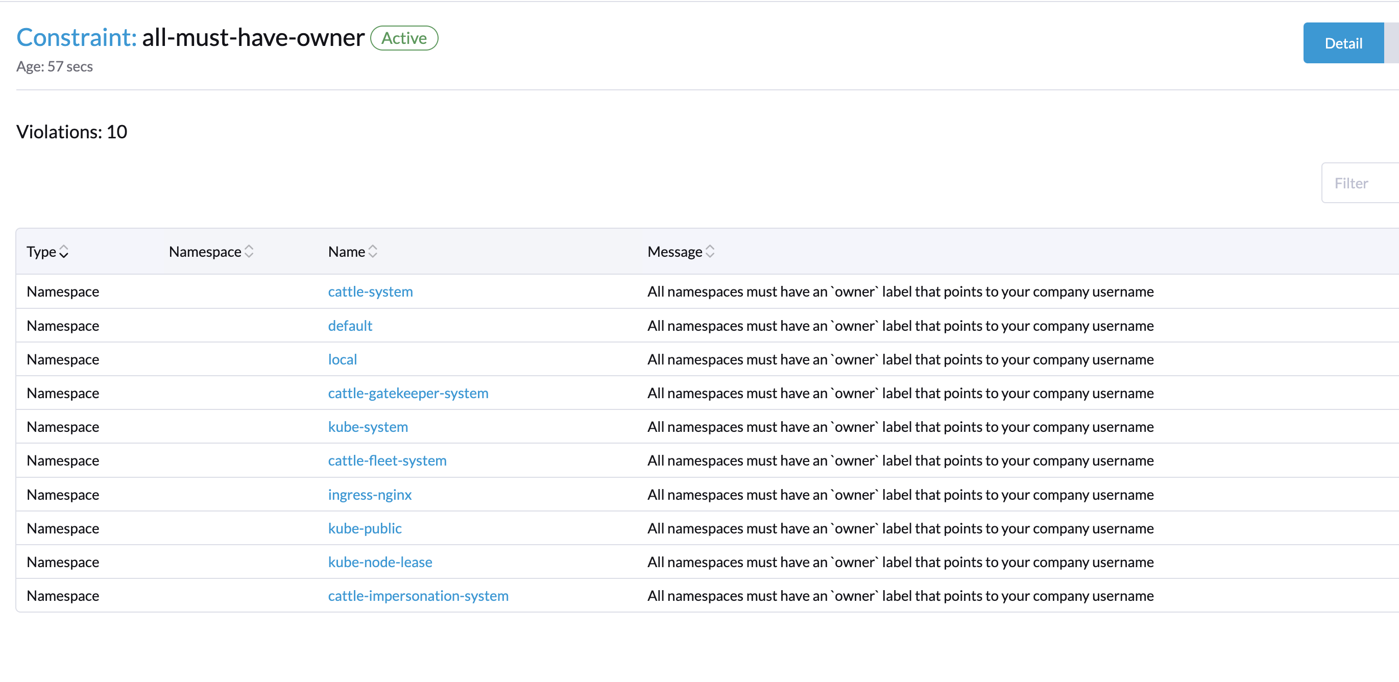OPA violations count values is being reported differently · Issue #7853 · rancher/dashboard · GitHub