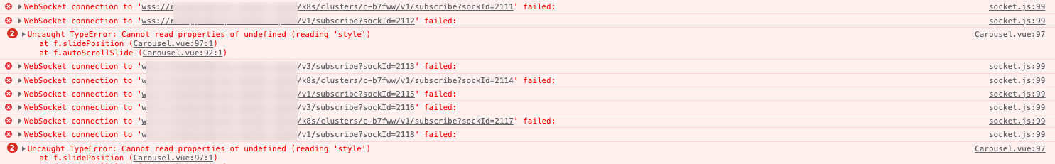 Carousel error uncaught type 'cannot read properties of undefined' · Issue #7278 · rancher ...
