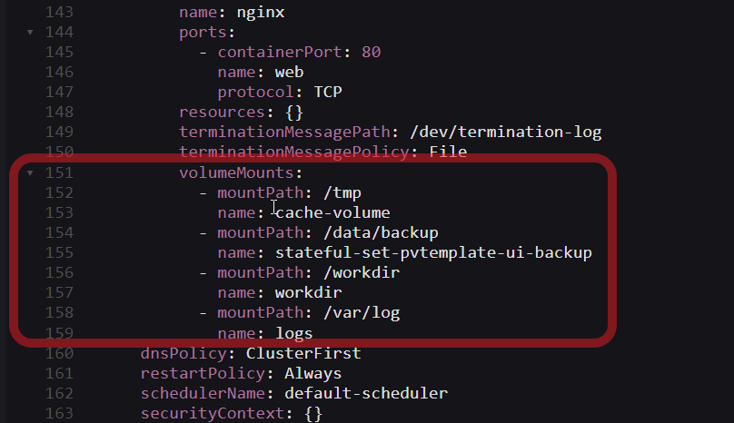 Statefulset Losing Volume Yaml Config After Edit Config On Rancher Ui · Issue 9607 · Rancher 