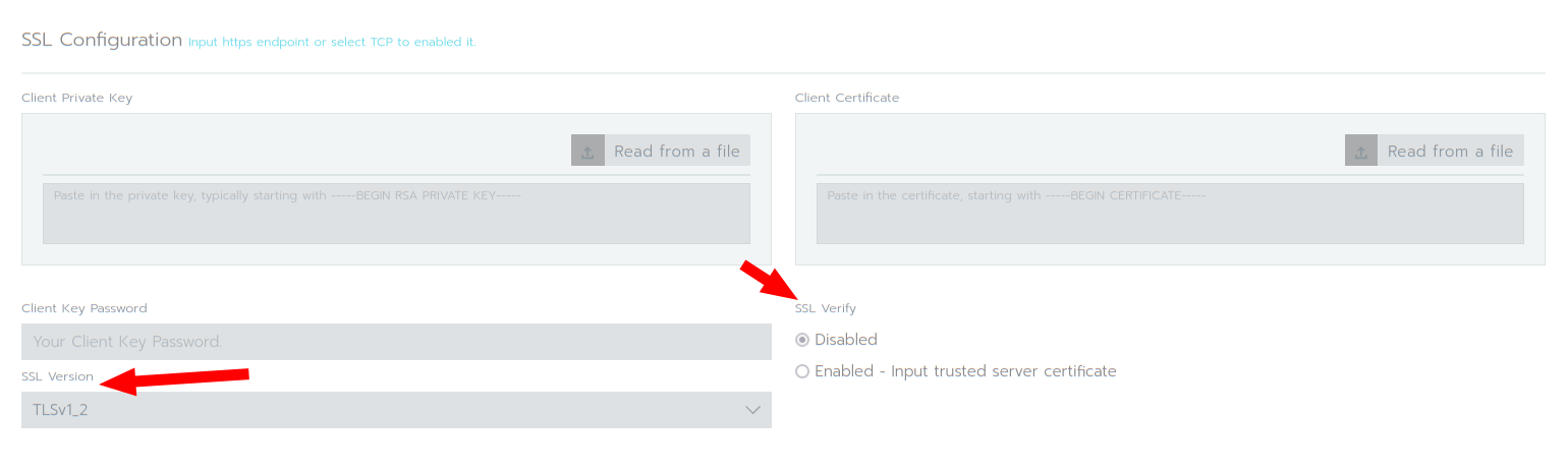 Add form field for ssl_verify and ssl_version when enabling an HTTPS flow · Issue #4753 ...